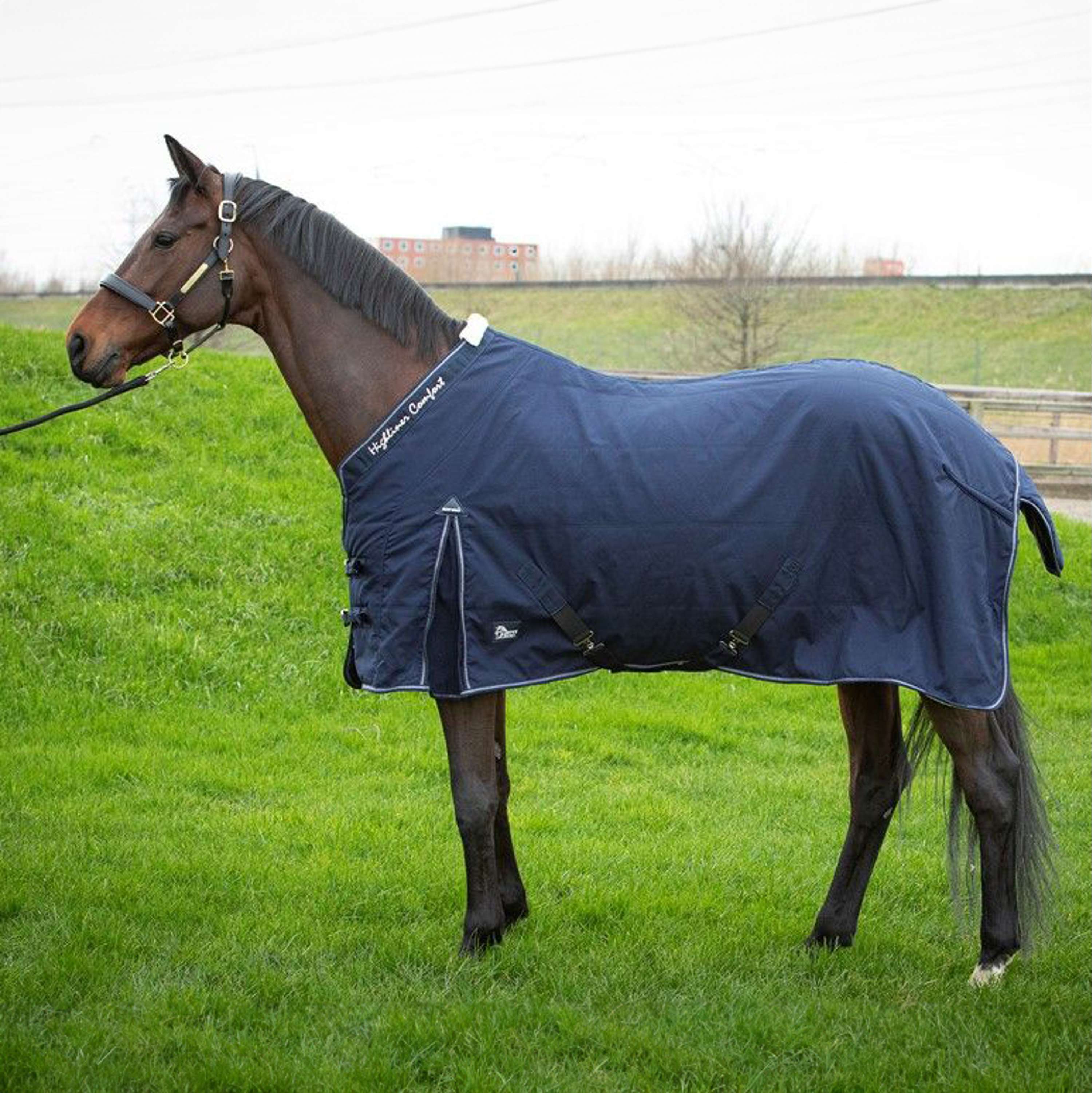 Harry's Horse Staldeken Highliner Boa Navy | Agradi.nl